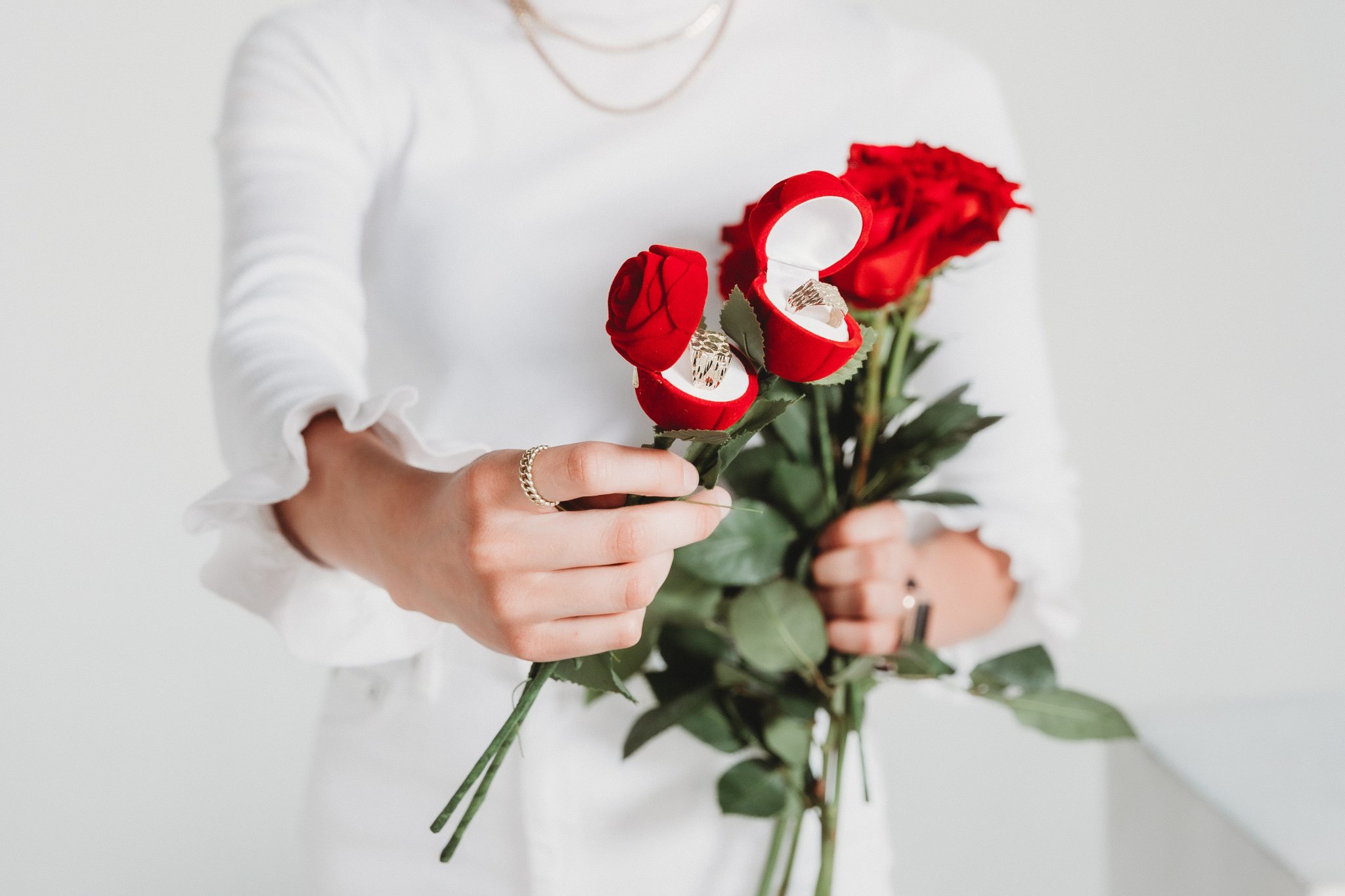 ROSE RING BOX - Golden Hand Jewellery