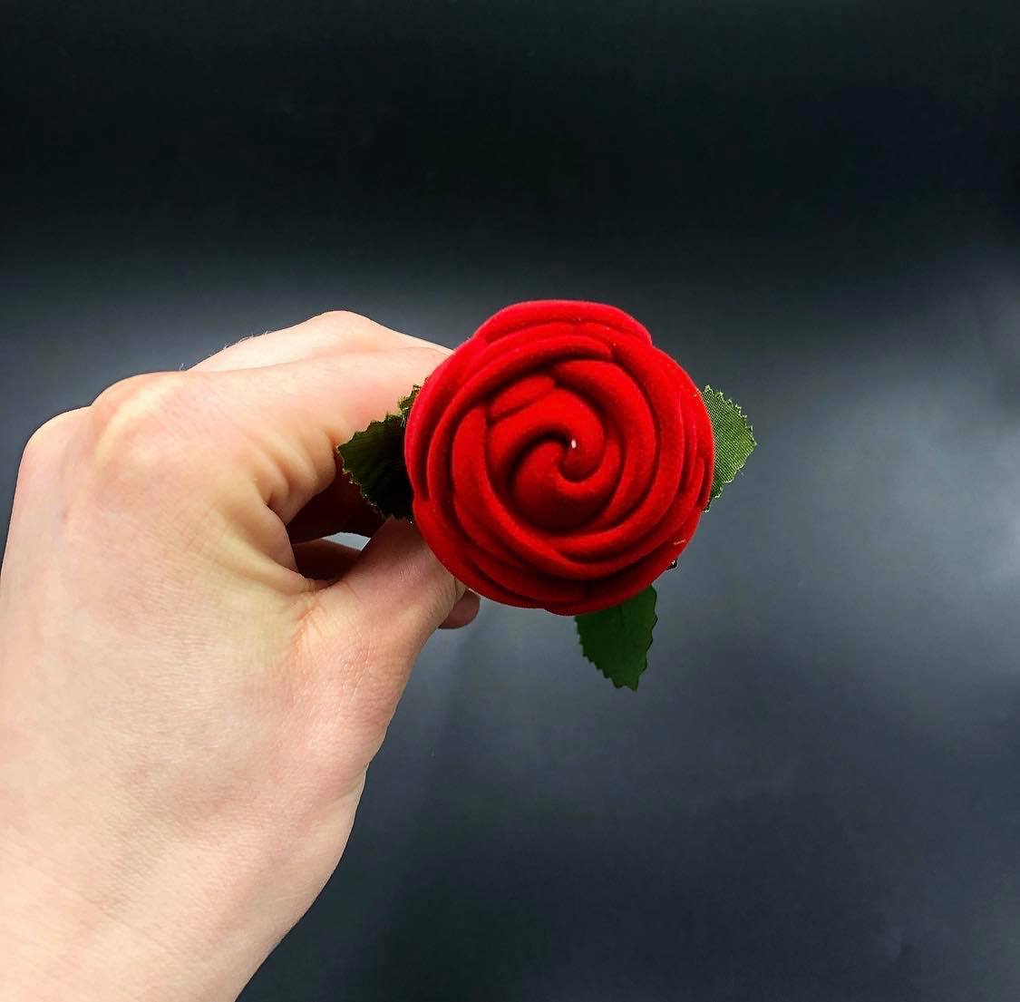 ROSE RING BOX - Golden Hand Jewellery