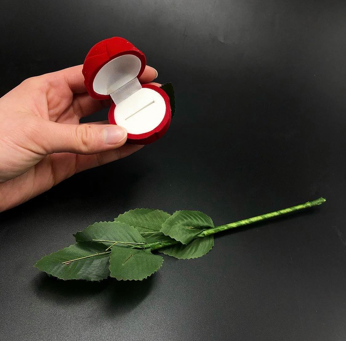 ROSE RING BOX - Golden Hand Jewellery