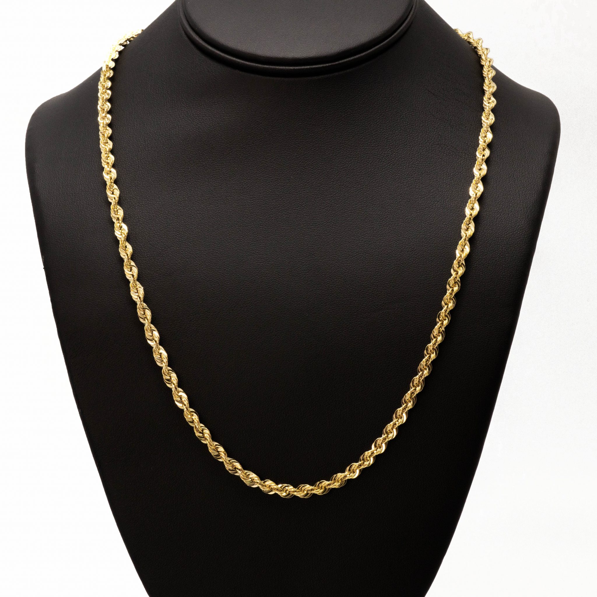 Rope 4.25mm 30" - Chains - Golden Hand Jewellery