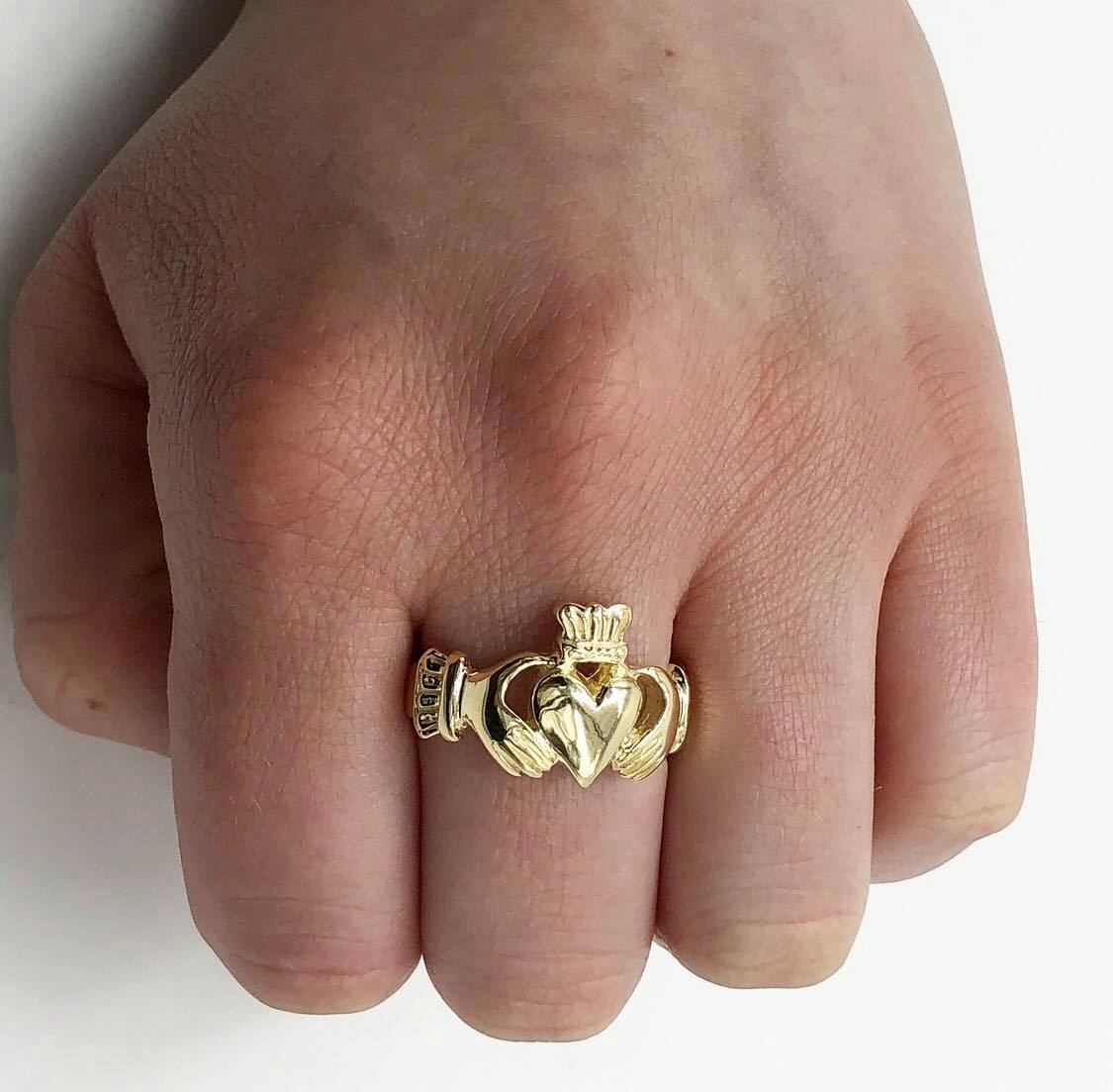 Claddagh - Ring - Golden Hand Jewellery