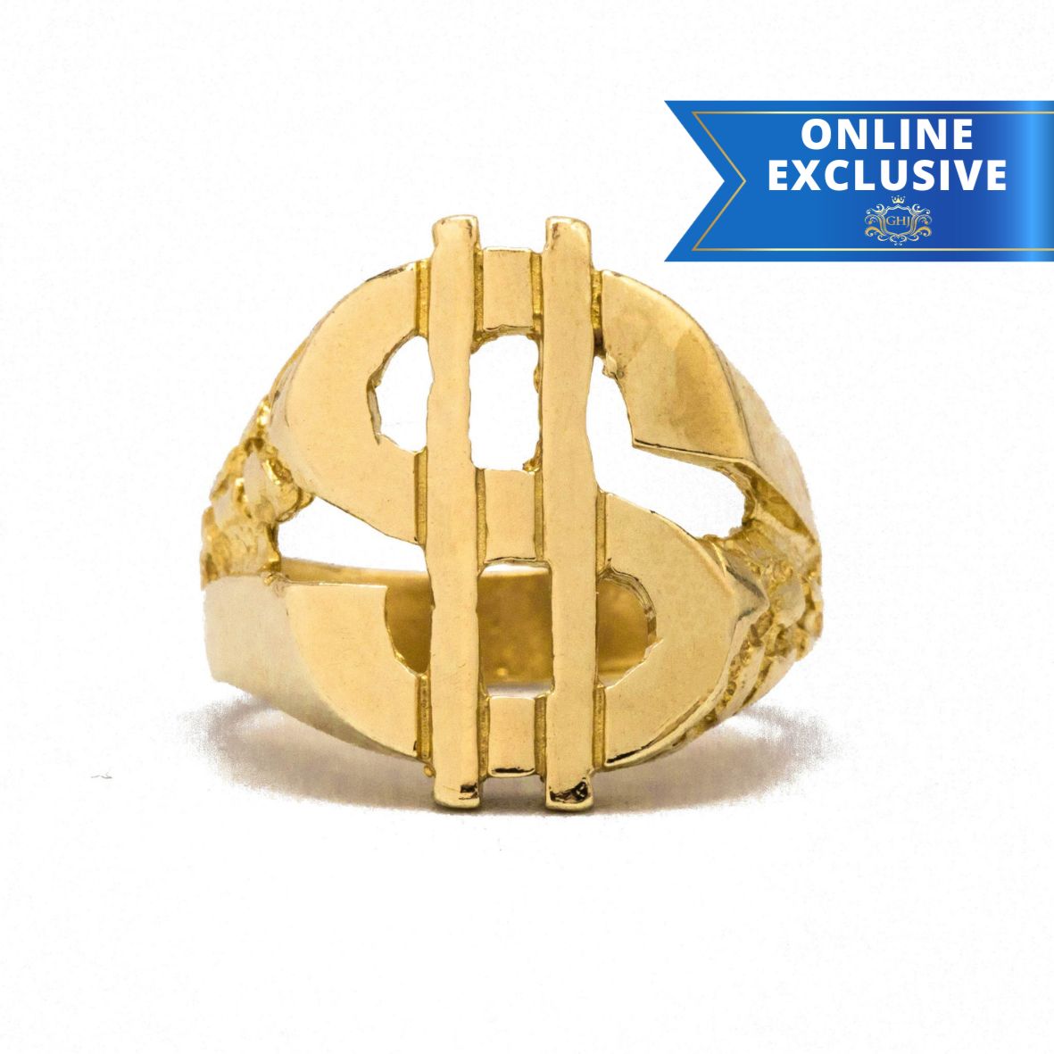 Money Sign - Ring - Golden Hand Jewellery