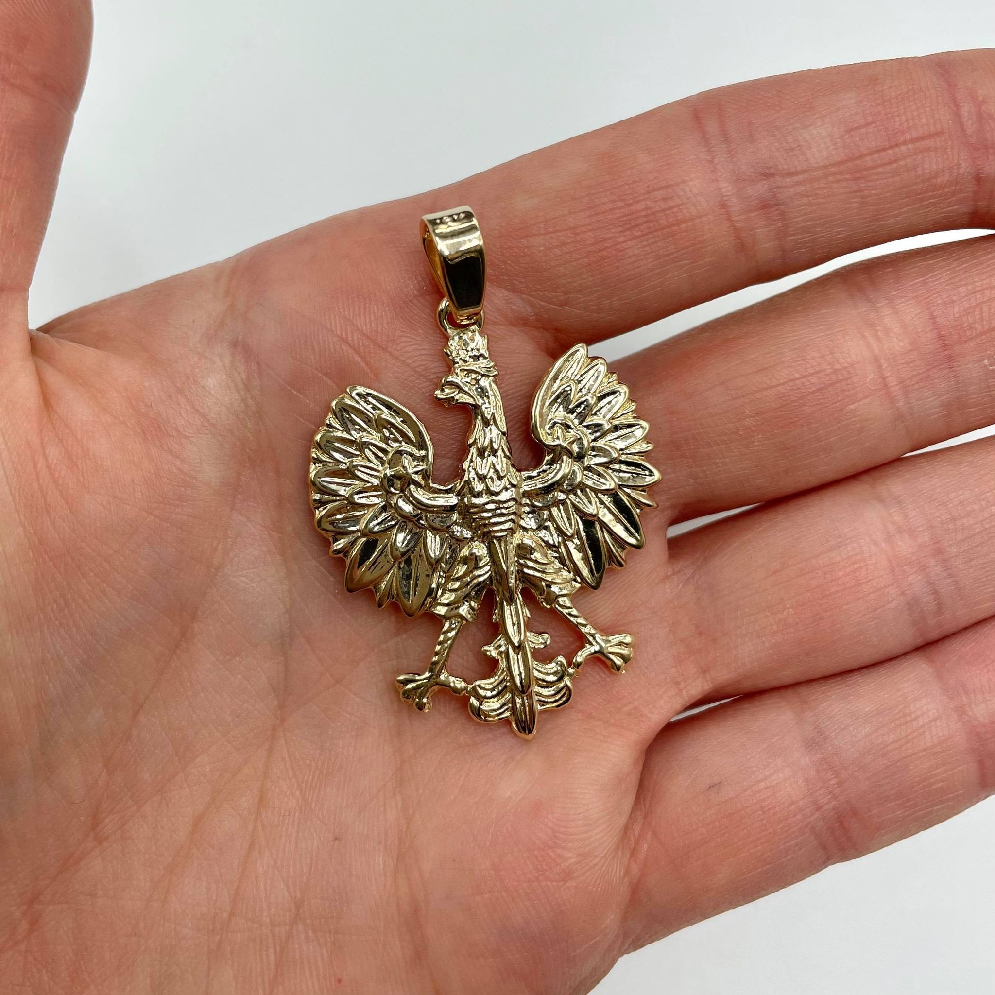 Polish Eagle (Polski Orzeł) 1 - Pendant - Golden Hand Jewellery