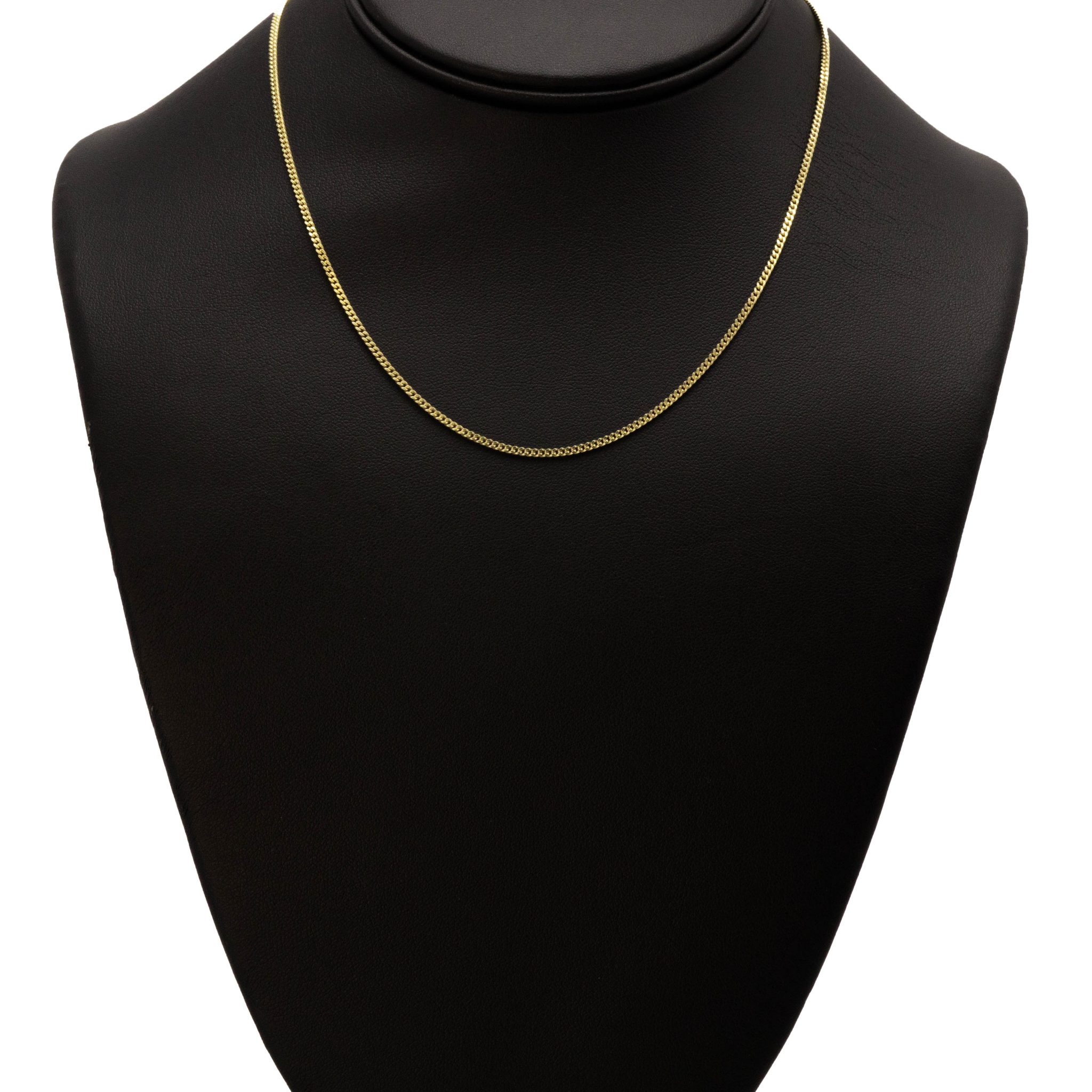 Light Curb 1 25mm 16 Chain Golden Hand Jewellery