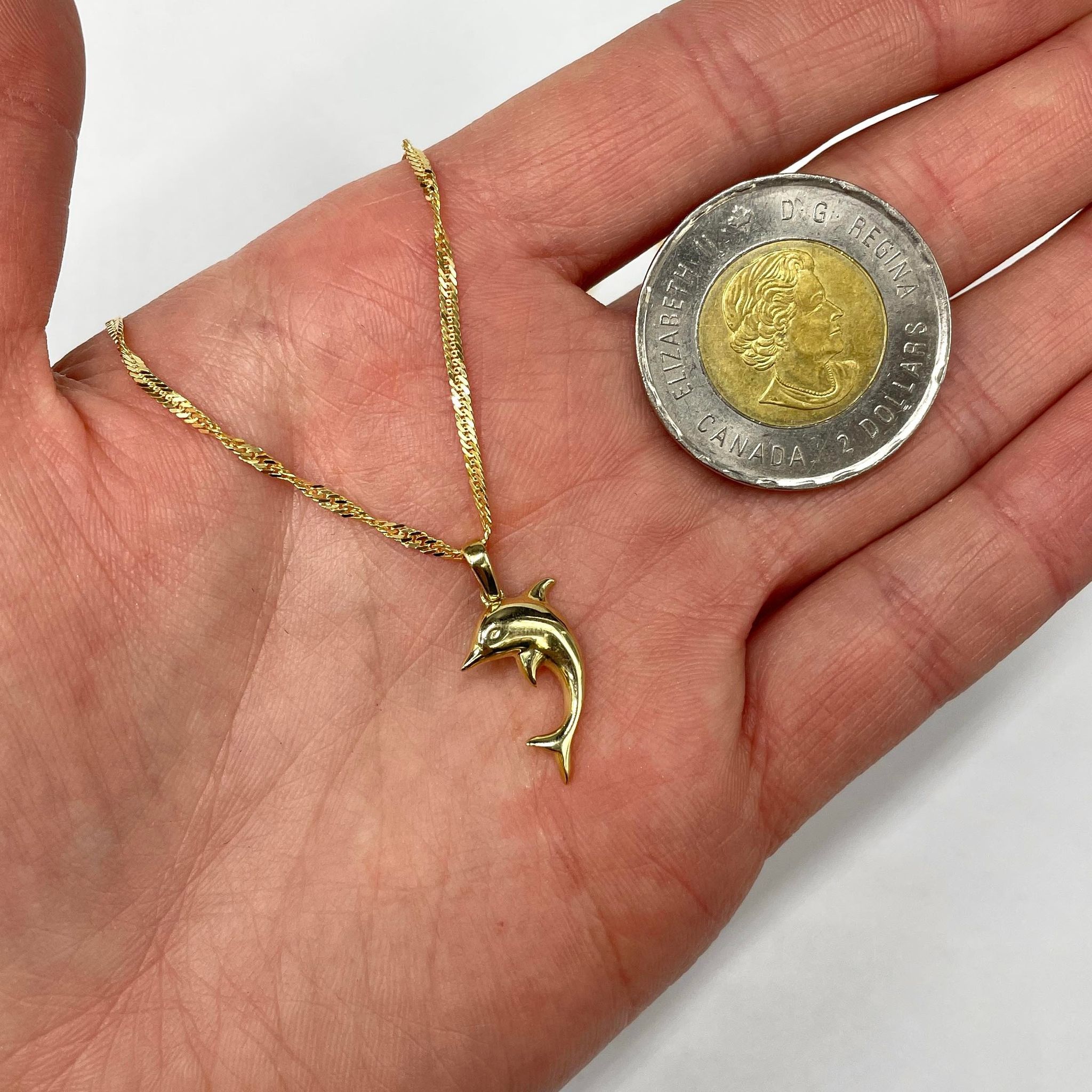 Dolphin - Pendant - Golden Hand Jewellery