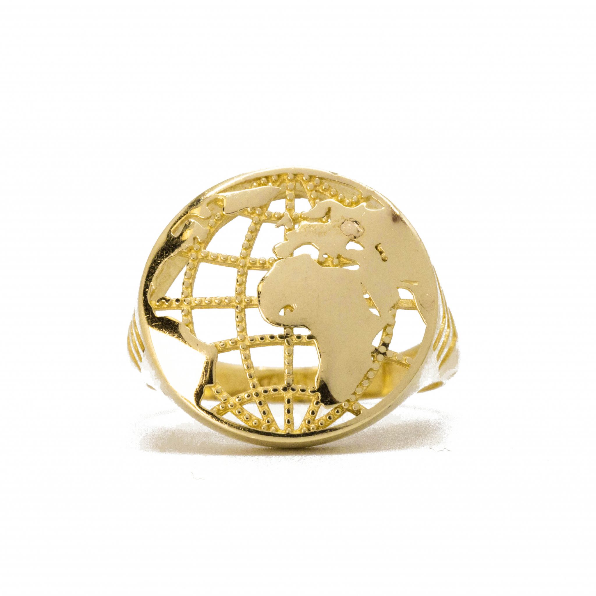 World Is Yours Globe - Ring - Golden Hand Jewellery