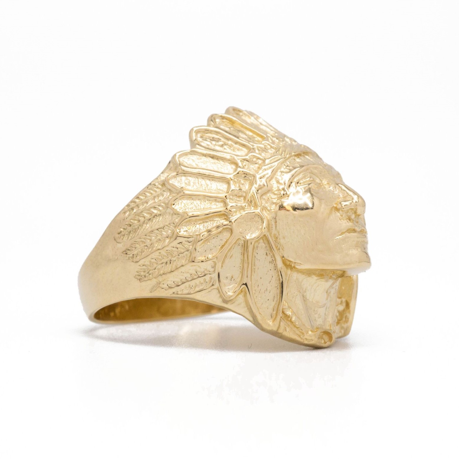Chief Large - Gold Ring - Golden Hand Jewellery