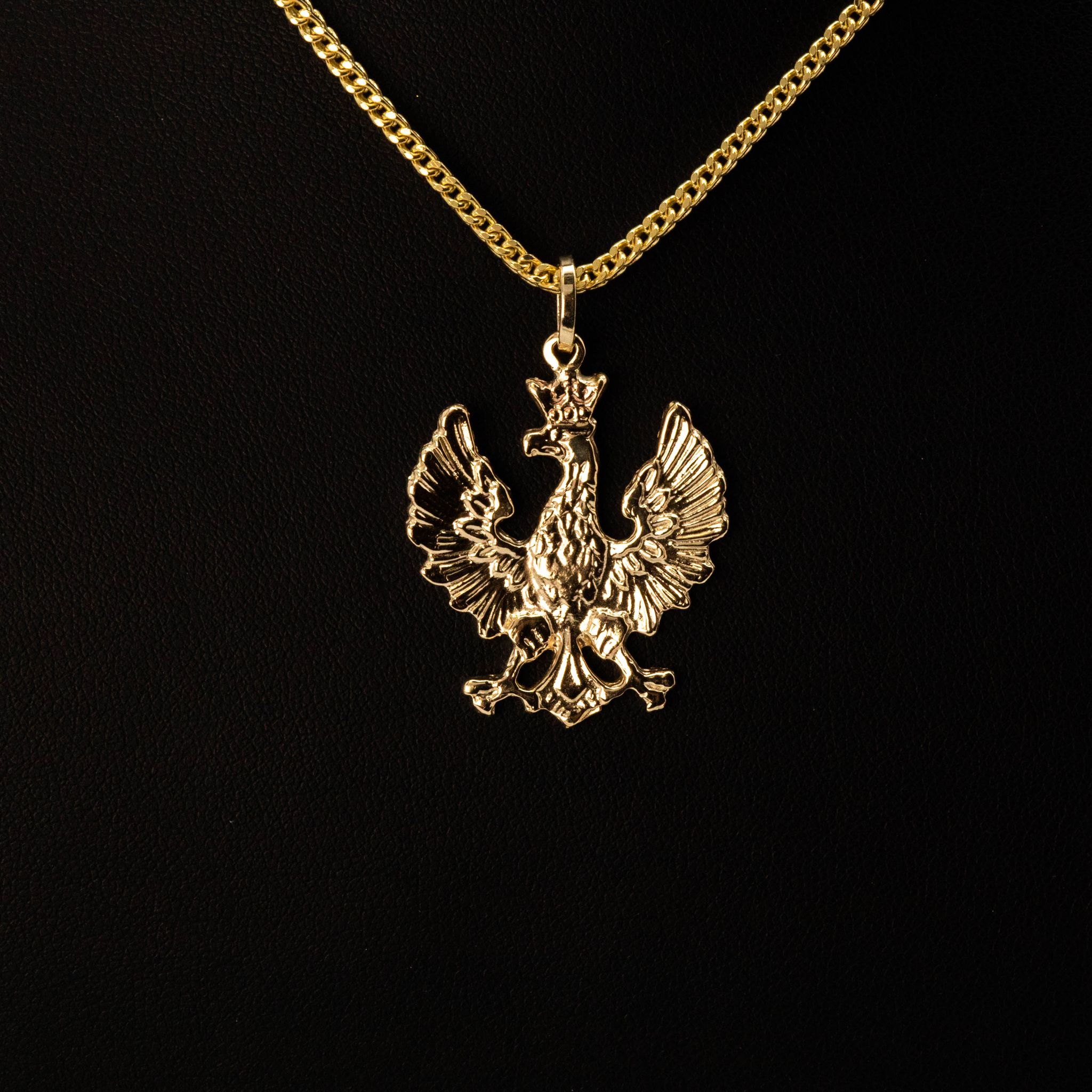 Polish Eagle (Polski Orzeł) 1 - Pendant - Golden Hand Jewellery