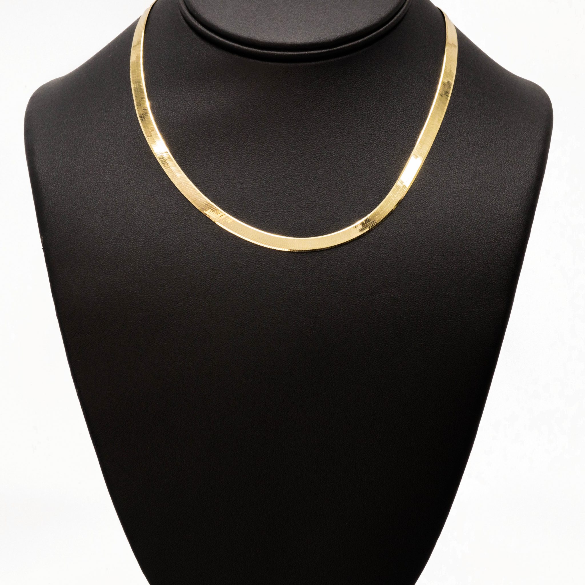 Herringbone 4 25mm 16 Chain Golden Hand Jewellery herringbone-4-25mm-16-chain-golden-hand-jewellery