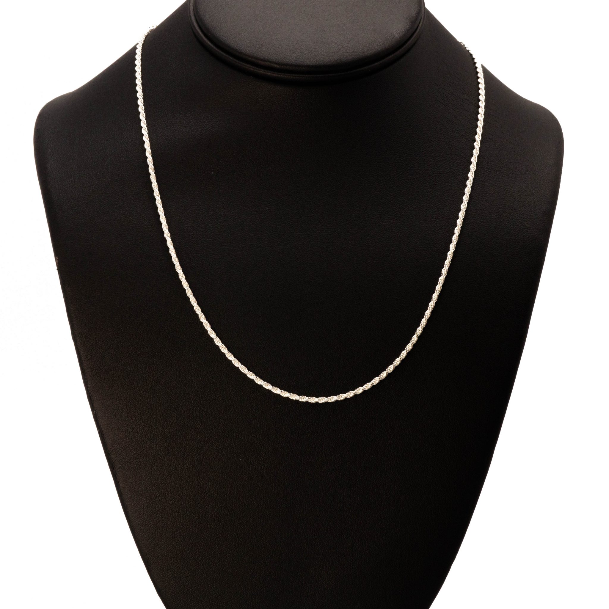 Rope 2mm 20" - Silver Chain - Golden Hand Jewellery