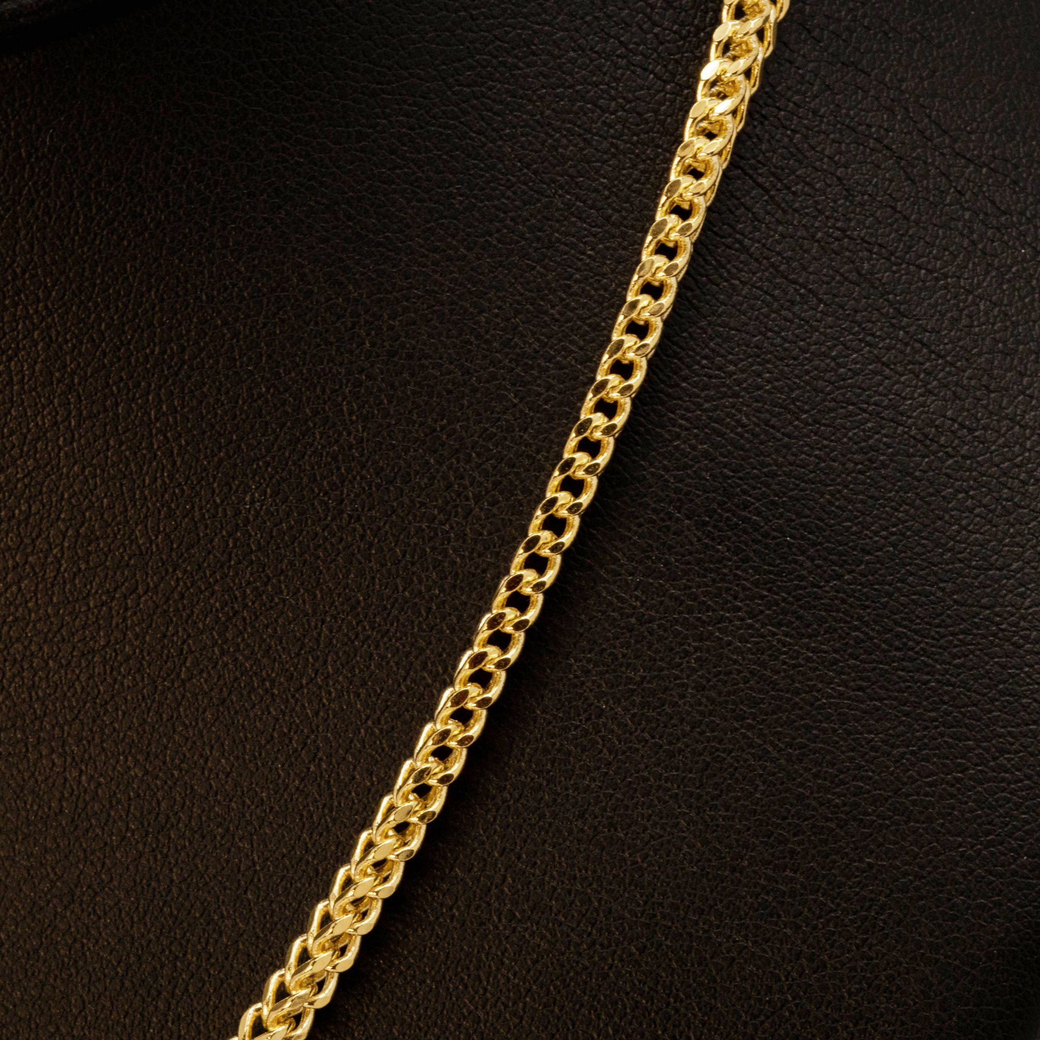 Franco 3mm 24" - Chain - Golden Hand Jewellery