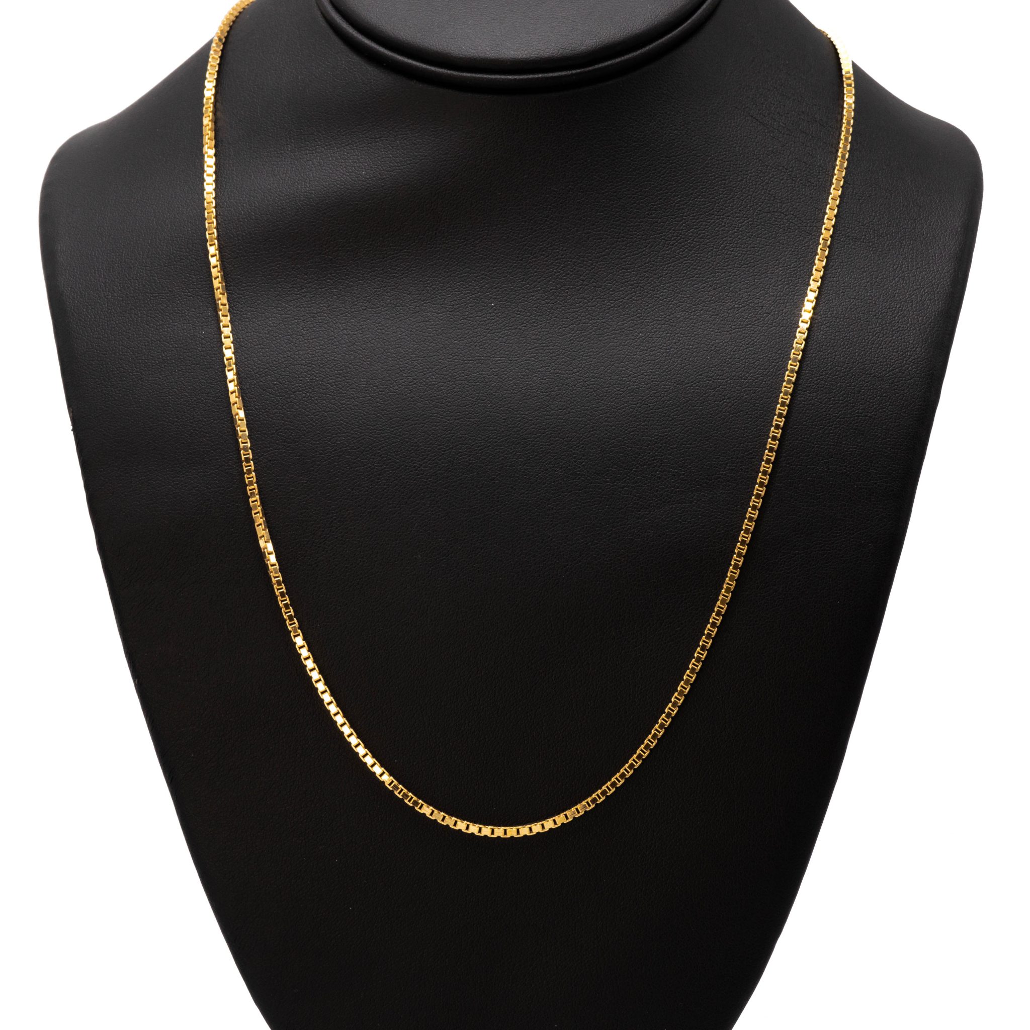 Solid Box 2mm 22" - Chain - Golden Hand Jewellery